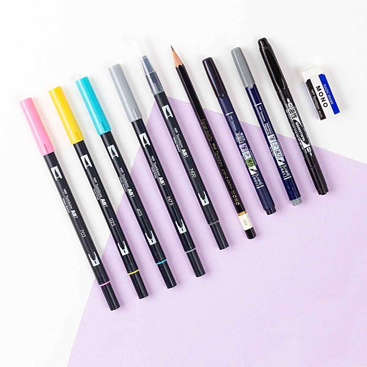 Tombow Lettering in Color Set | Jerry's Artarama