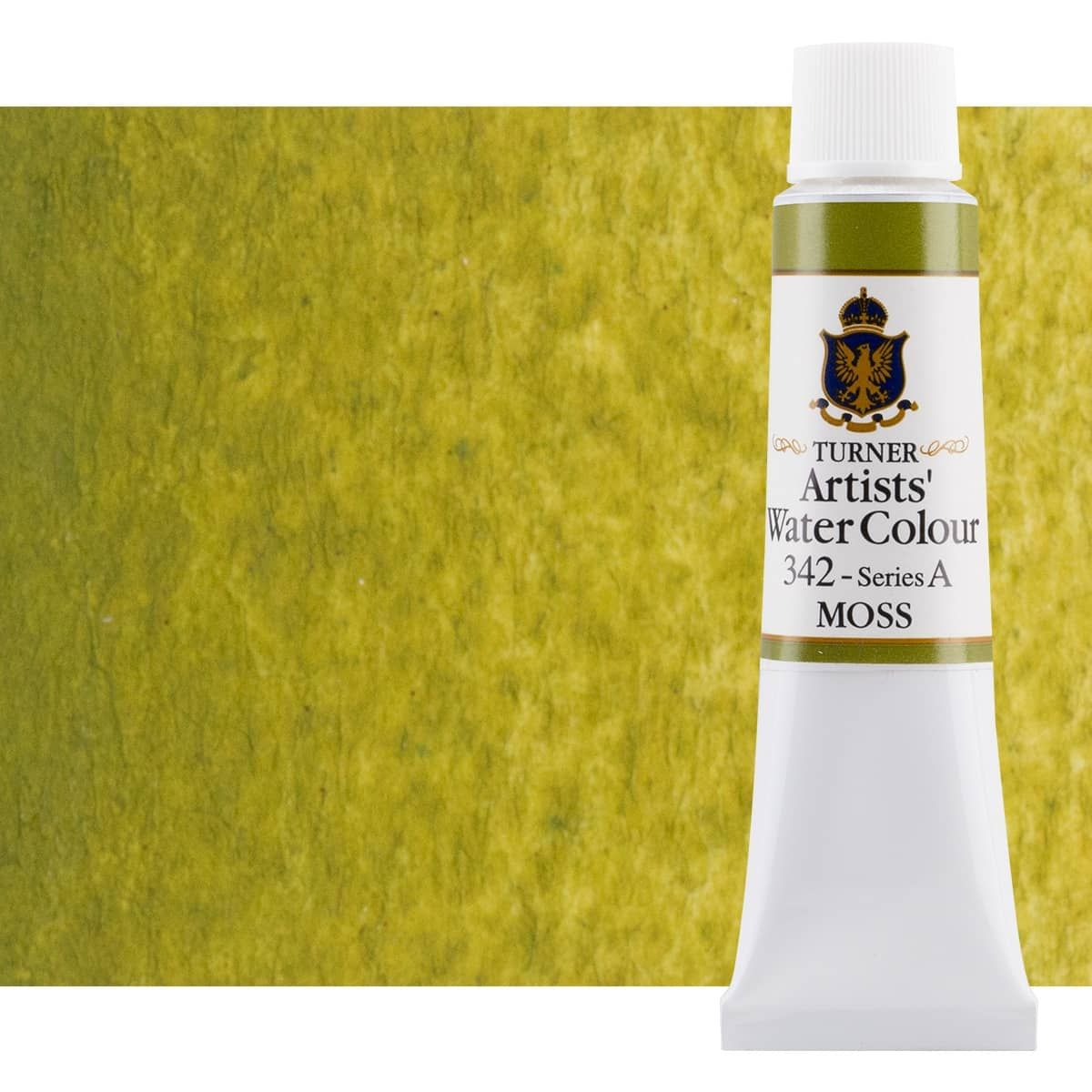Turner Professional Watercolor - Moss, 15ml Tube | Jerry's Artarama