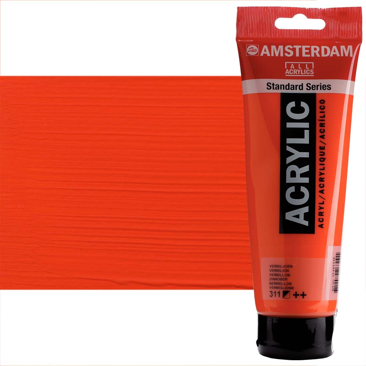 Amsterdam Standard Series Acrylic Paint - Vermilion, 250ml Tube | Jerry ...