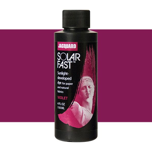 Jacquard SolarFast Dye 4 oz - Violet | Jerry's Artarama