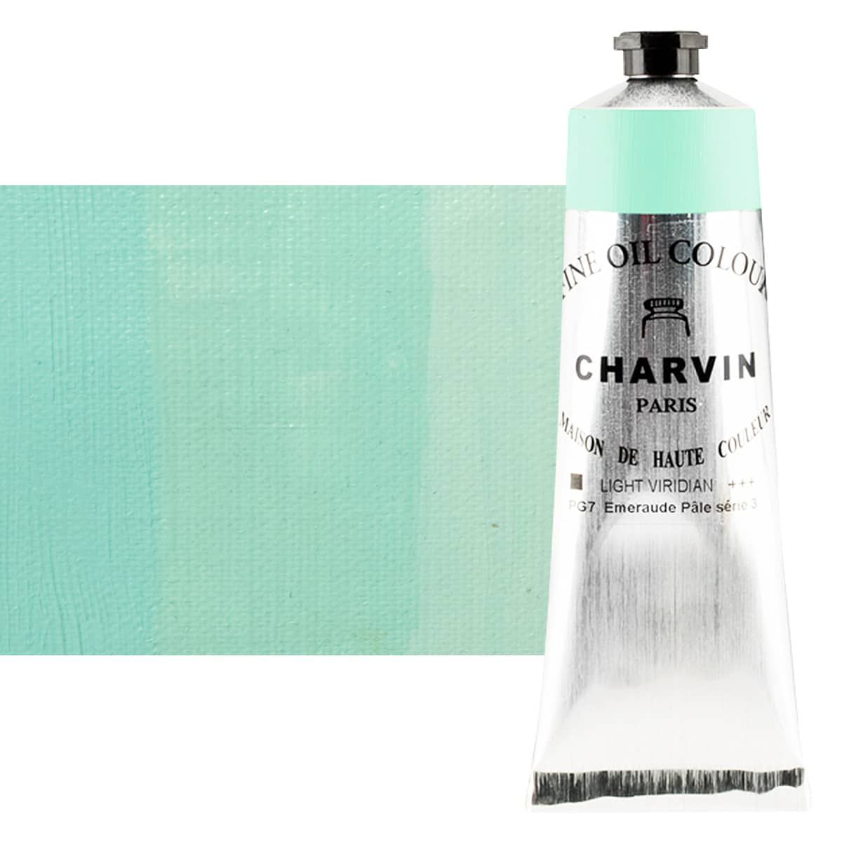 Charvin Fine Oil Paint, Viridian Light - 150ml | Jerry's Artarama