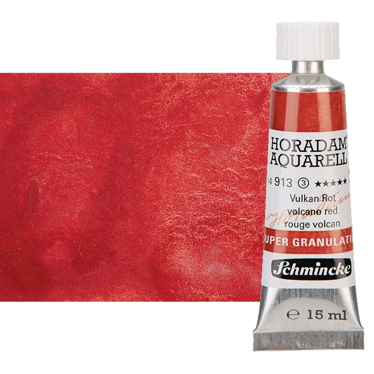 Schmincke Horadam Watercolor - Volcano Red, 15ml | Jerry's Artarama