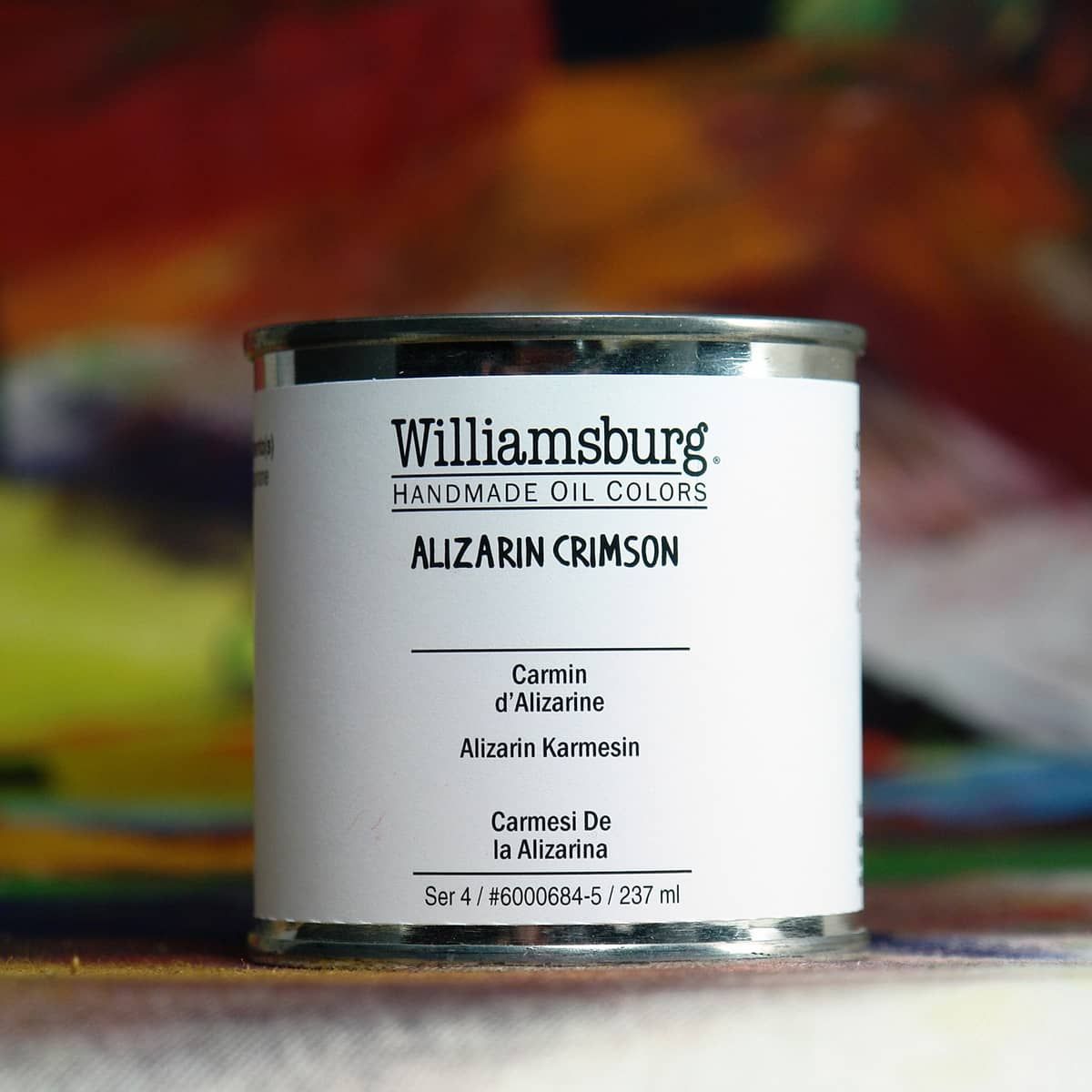 Williamsburg Handmade Oil Paint - Ultramarine Blue French, 237ml Can ...