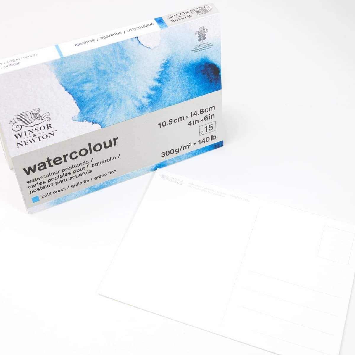 Winsor & Newton Watercolor Postcard Pad 140 lb Cold Press 4x6 | Jerry's ...