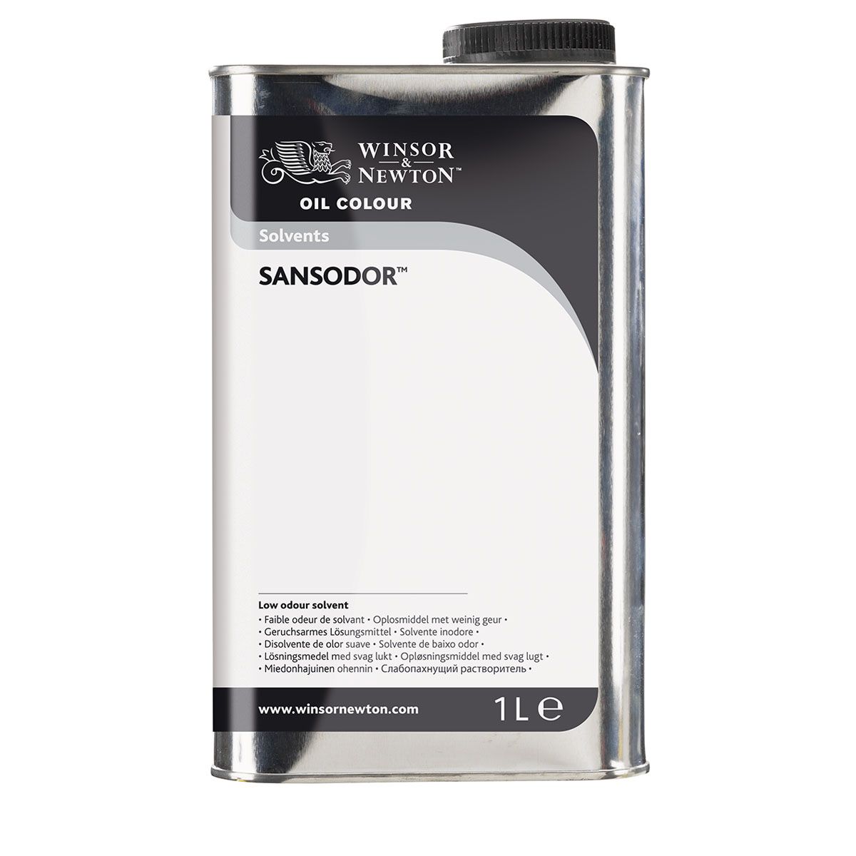 Winsor & Newton Oil Color Solvents - Sansodor, 1L Bottle | Jerry's Artarama