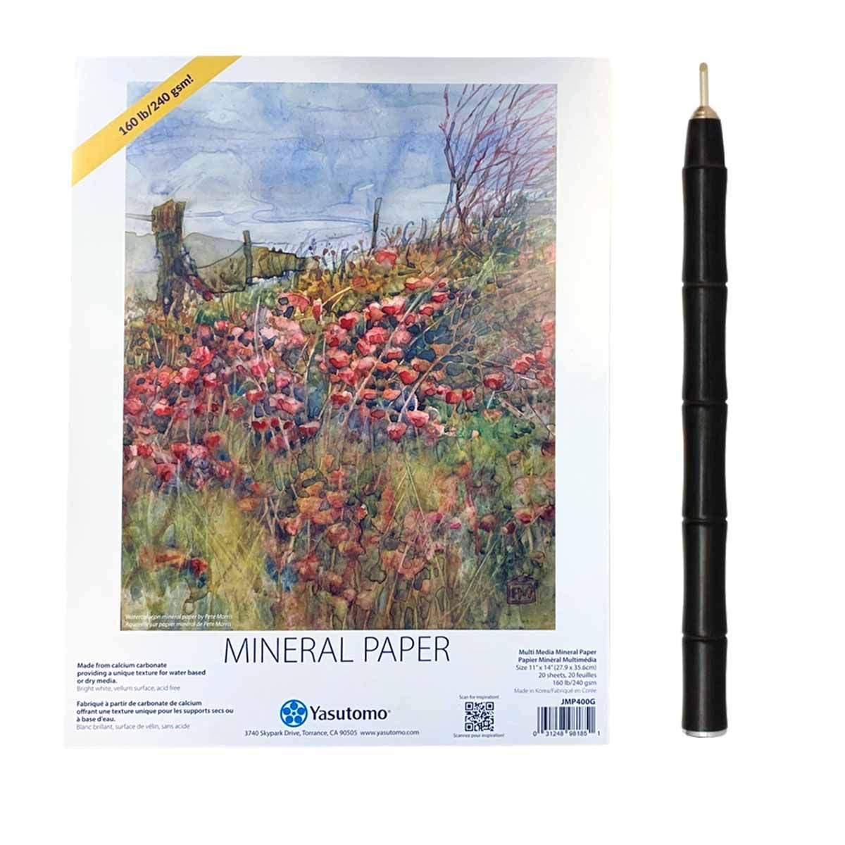 Yasutomo-Silverpoint-Drawing-Tool-2-mm-11-14-Mineral-Pad-Set | Jerry's ...