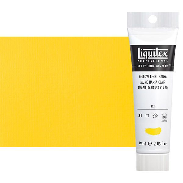 Liquitex Heavy Body Acrylic - Yellow Light Hansa, 2oz Tube | Jerry's ...