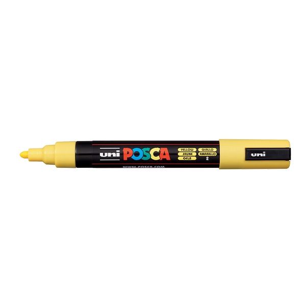 POSCA Acrylic Paint Marker - Yellow, Medium Tip (1.8-2.5 mm) | Jerry's ...