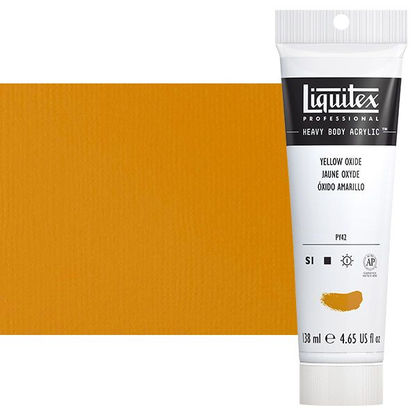 Liquitex Heavy Body Acrylic - Yellow Oxide, 4.65oz Tube | Jerry's Artarama