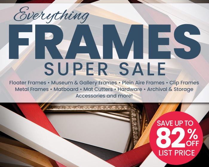 Everything you Need for Frames | Jerry's Artarama