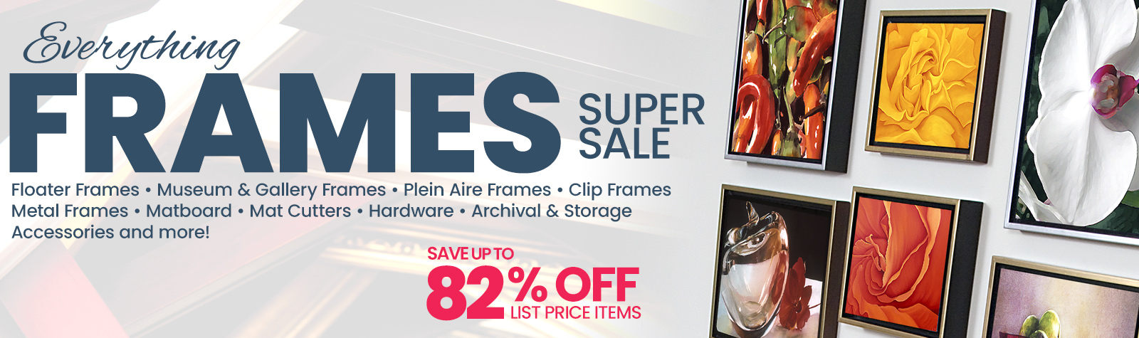 Everything you Need for Frames | Jerry's Artarama