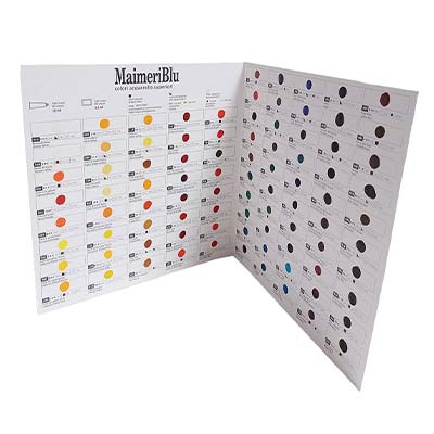 Maimeri-Blu Watercolor Dot Card 90 Colors | Jerry's Artarama