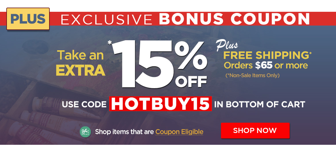 Extra 40% Off Deals plus Bonus Coupon | Jerry's Artarama