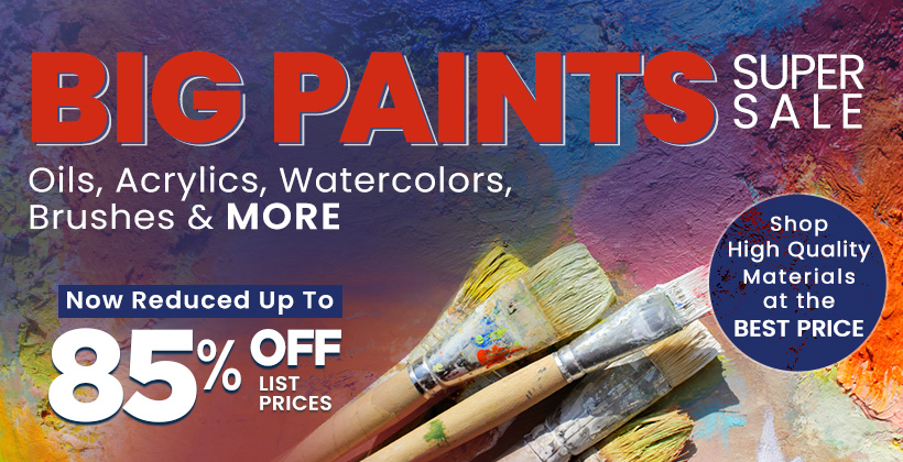 Shop Now - BIG Paints Sale | Jerry's Artarama