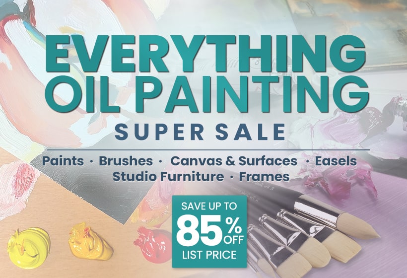 Everything Oil Painting Super Sale | Jerry's Artarama